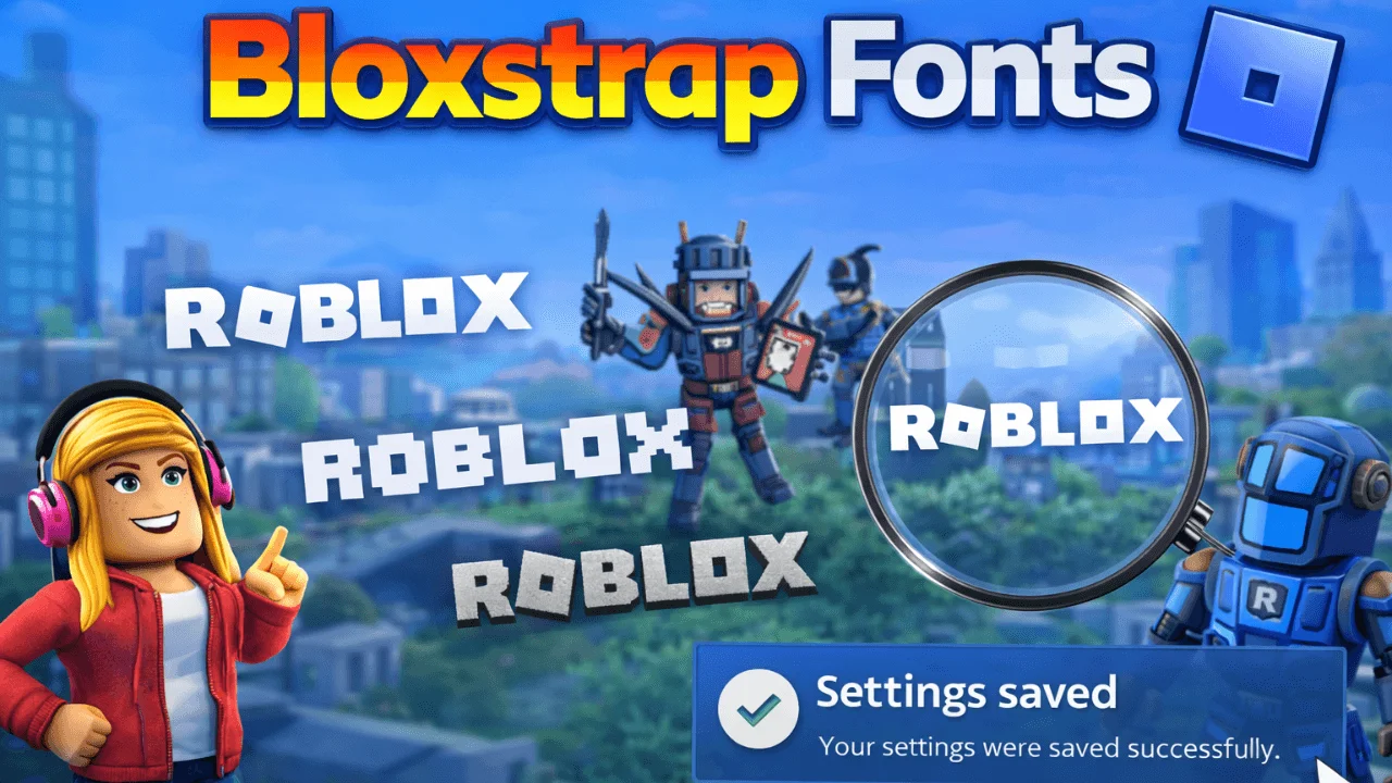 Best Bloxstrap Fonts – Download & Install Custom Fonts